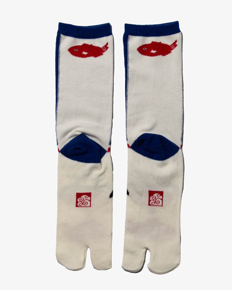 Wa Modern, Tabi Socks, Crew, Ebisu Royal (M/L) – Kiriko Made
