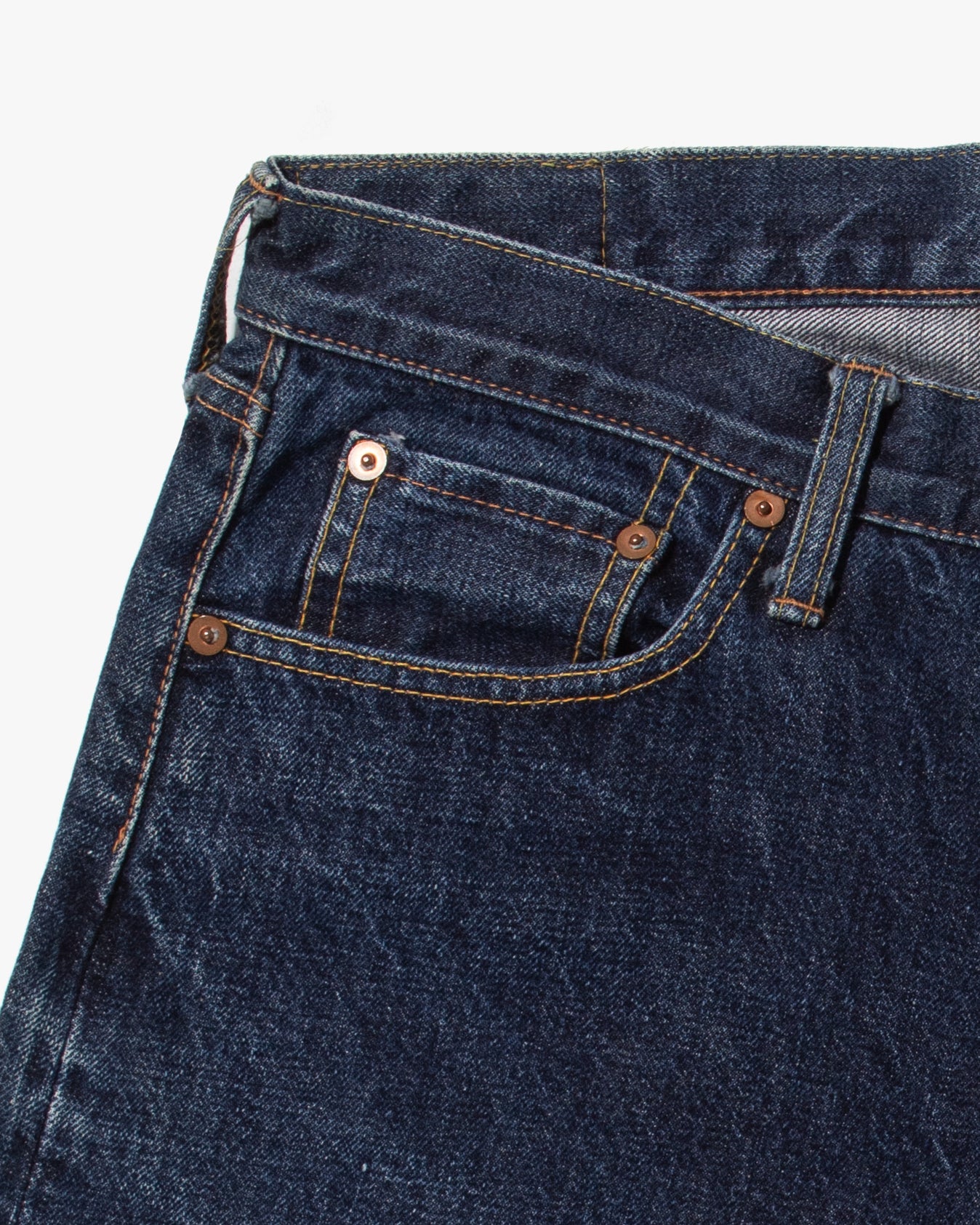 Japanese Repro Blue Line Selvedge Denim Jeans, Studio D'Artisan - 34 ...