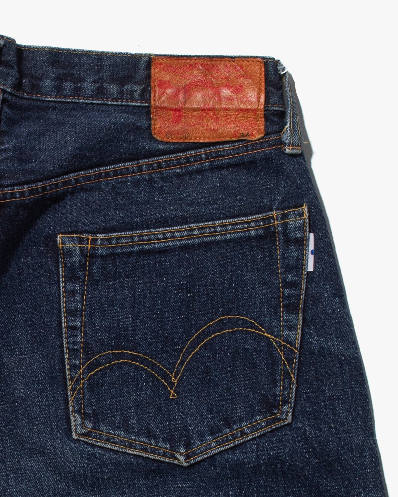 Japanese Repro Blue Line Selvedge Denim Jeans, Studio D'Artisan - 34 ...