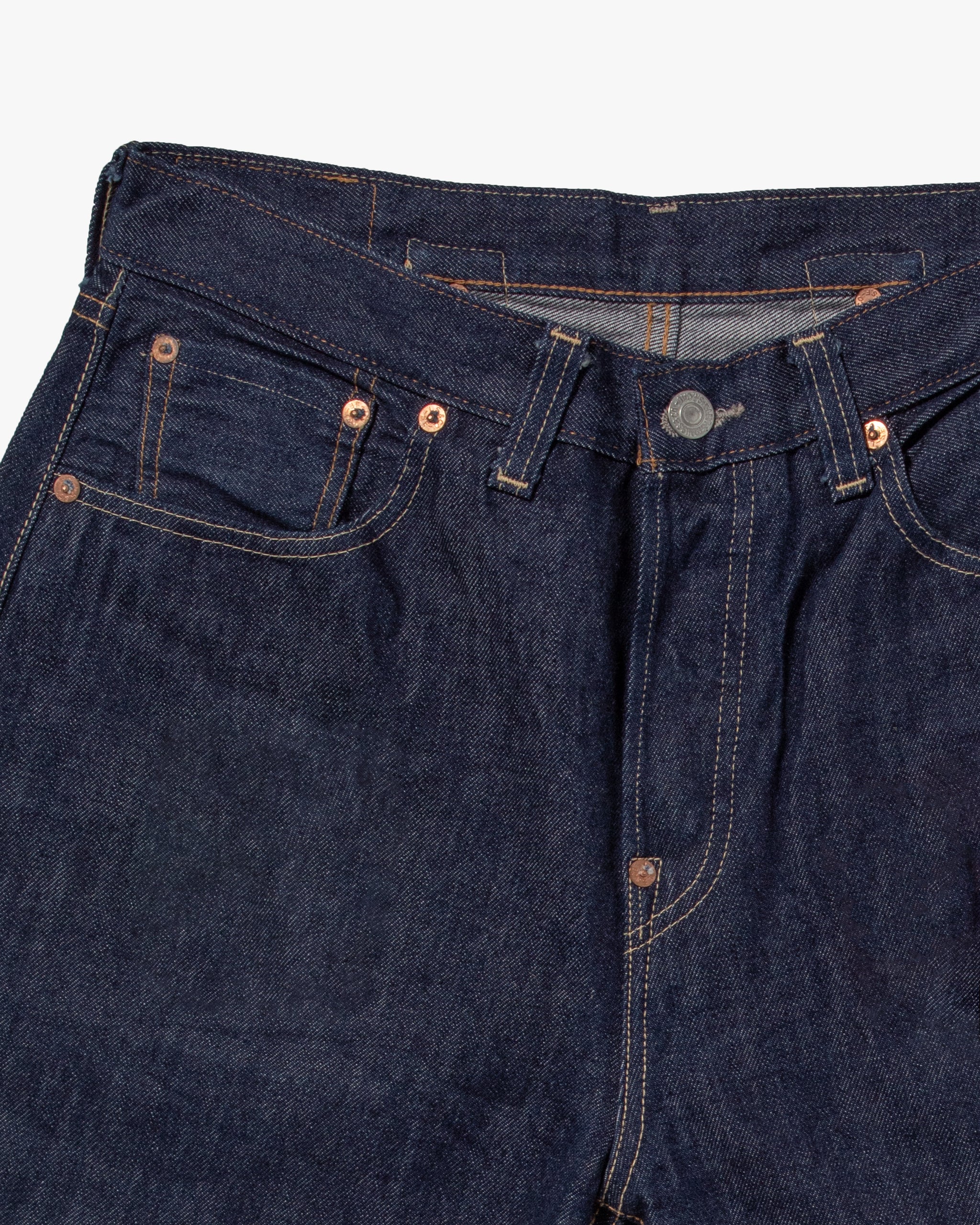 Japanese Repro Selvedge Denim Jeans, Levi's Brand - Blue Jeans 33 x 34 ...