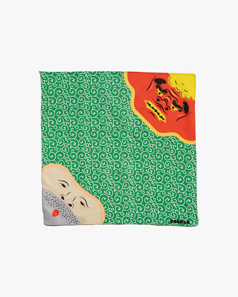 Modern Furoshiki, Musubi, Cochae, Shishimai and Dorobou, 19 x 19 ...