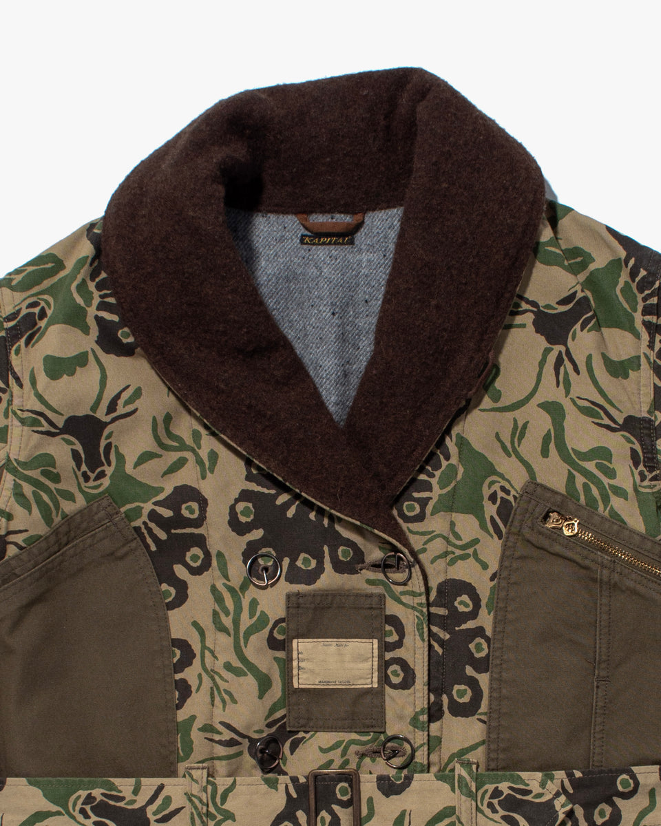 Japanese Repro Jacket, Kapital, Camo with Brown Accents - M – Kiriko Made
