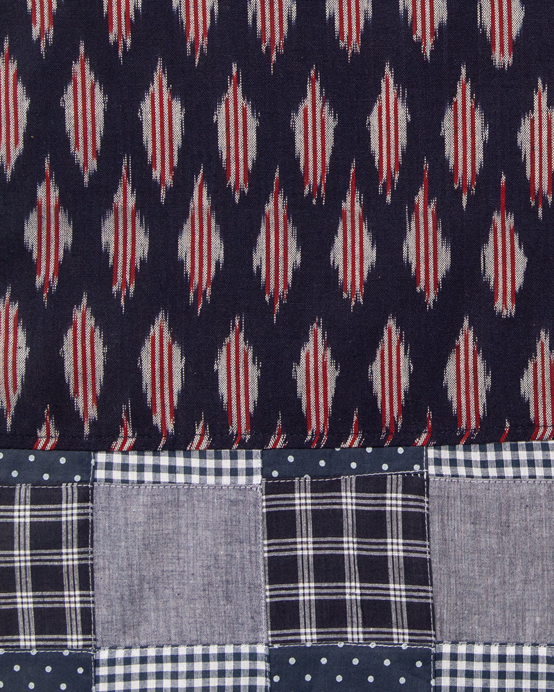 Kiriko Original Scarf, Indian Kasuri, Patchwork, 5 – Kiriko Made