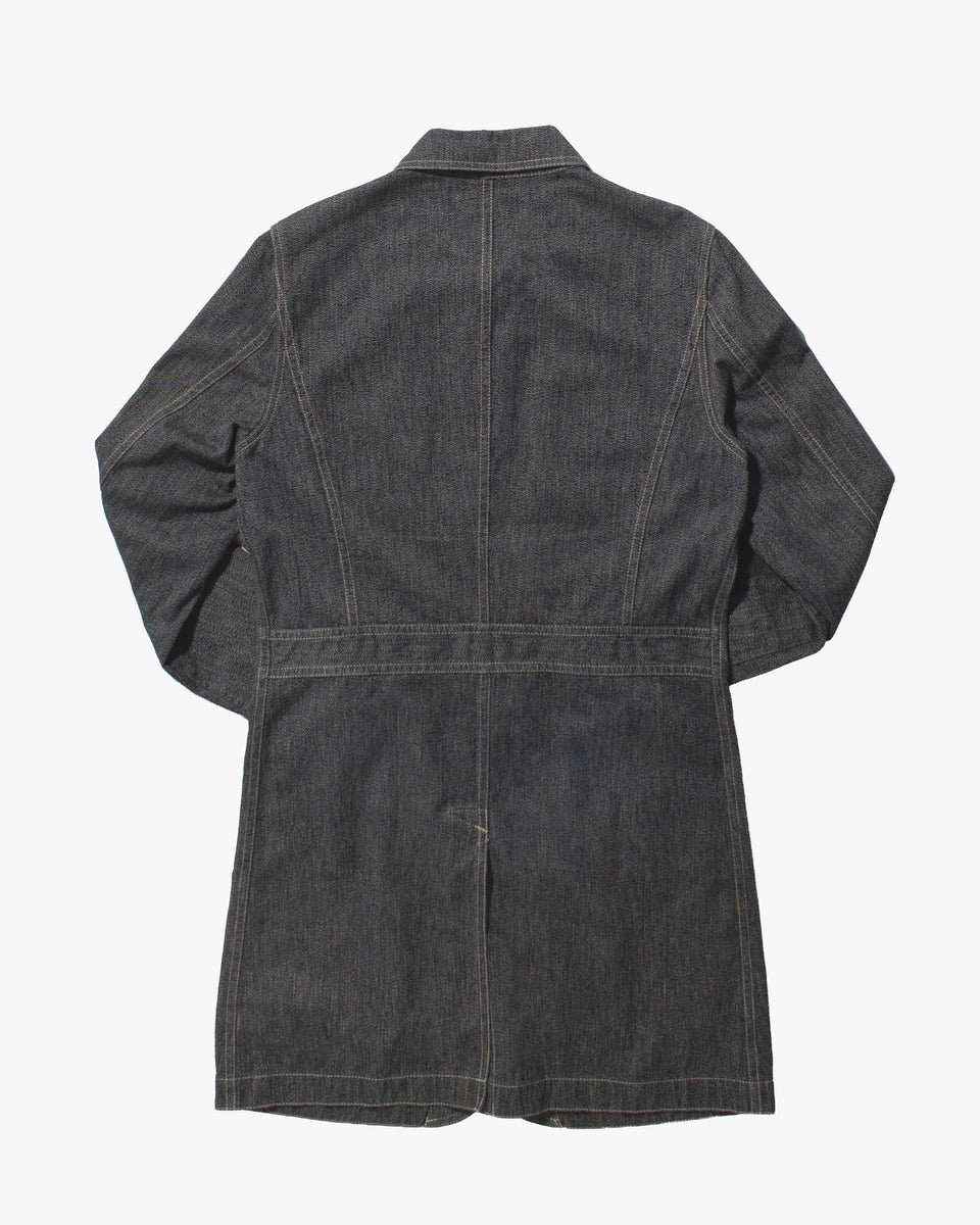 Japanese Repro Chore Coat, S, Duffers, Angled Pockets – Kiriko Made