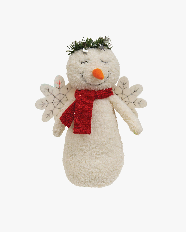 Bright Ideas, Angel Snowman w/Halo – Kiriko Made