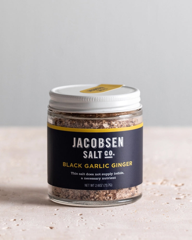 Jacobsen Salt, Black Garlic Ginger Salt – Kiriko Made
