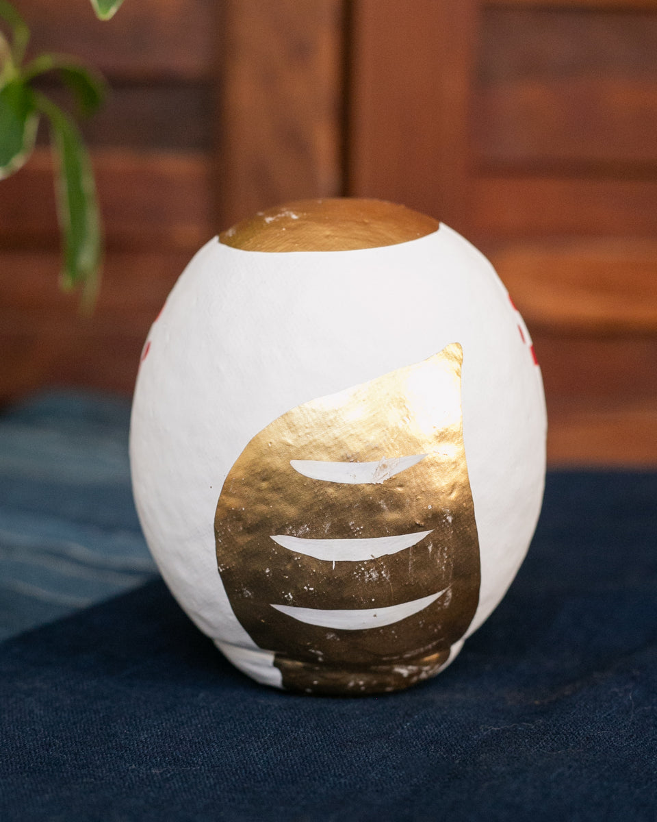 Wa-Modern Daruma, Snake – Kiriko Made