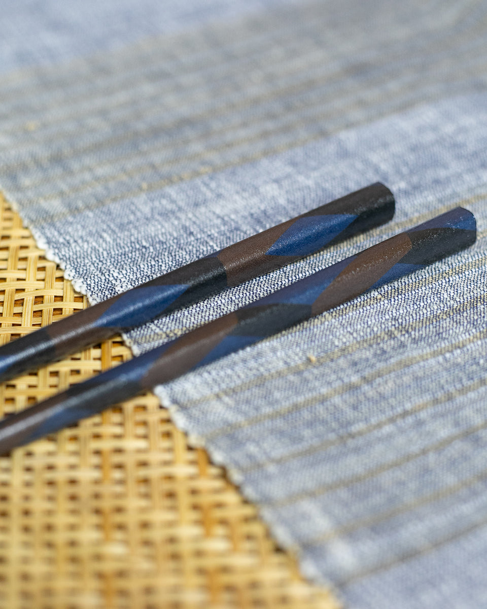 Chopsticks, Bisque, Blue Diamond – Kiriko Made
