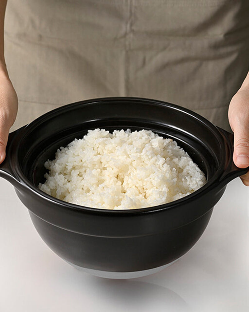Hario, GohanGama Ceramic Rice Cooker, Pot, Large – Kiriko Made