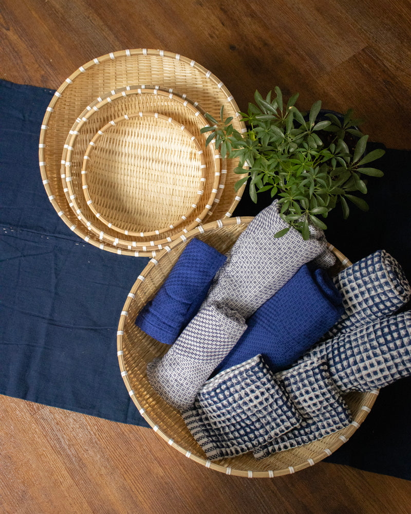 Kokoro Original, Woven Bamboo Basket – Kiriko Made