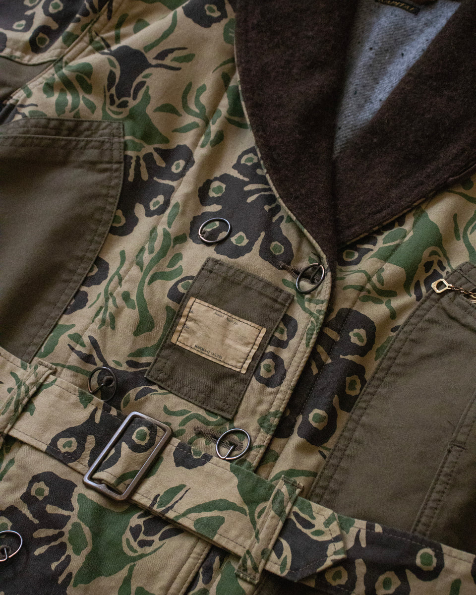 Japanese Repro Jacket, Kapital, Camo with Brown Accents - M – Kiriko Made