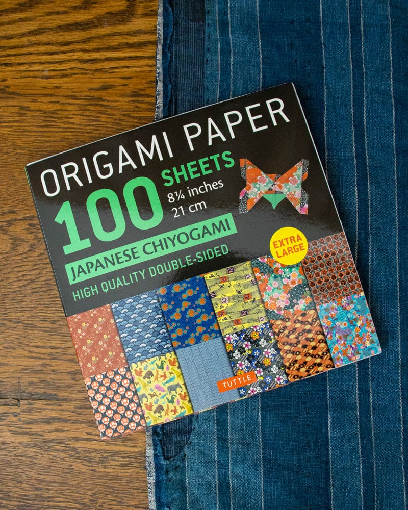 Japanese Origami Paper, Japanese Chiyogami 21cm, 100 Sheets – Kiriko Made