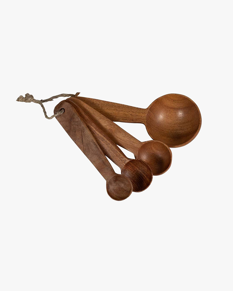 Ten Thousand Villages, Wood Measuring Spoon Set – Kiriko Made