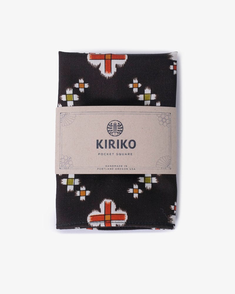 Kiriko Original Pocket Square, Multi Color Jyuji – Kiriko Made