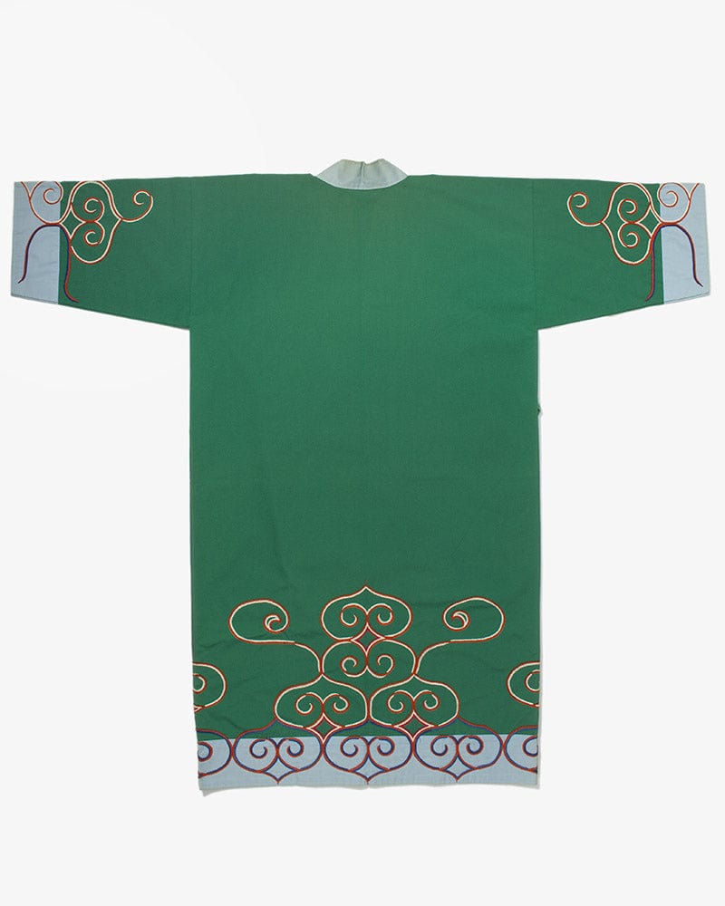 Vintage Ainu Robe, Long, Green – Kiriko Made