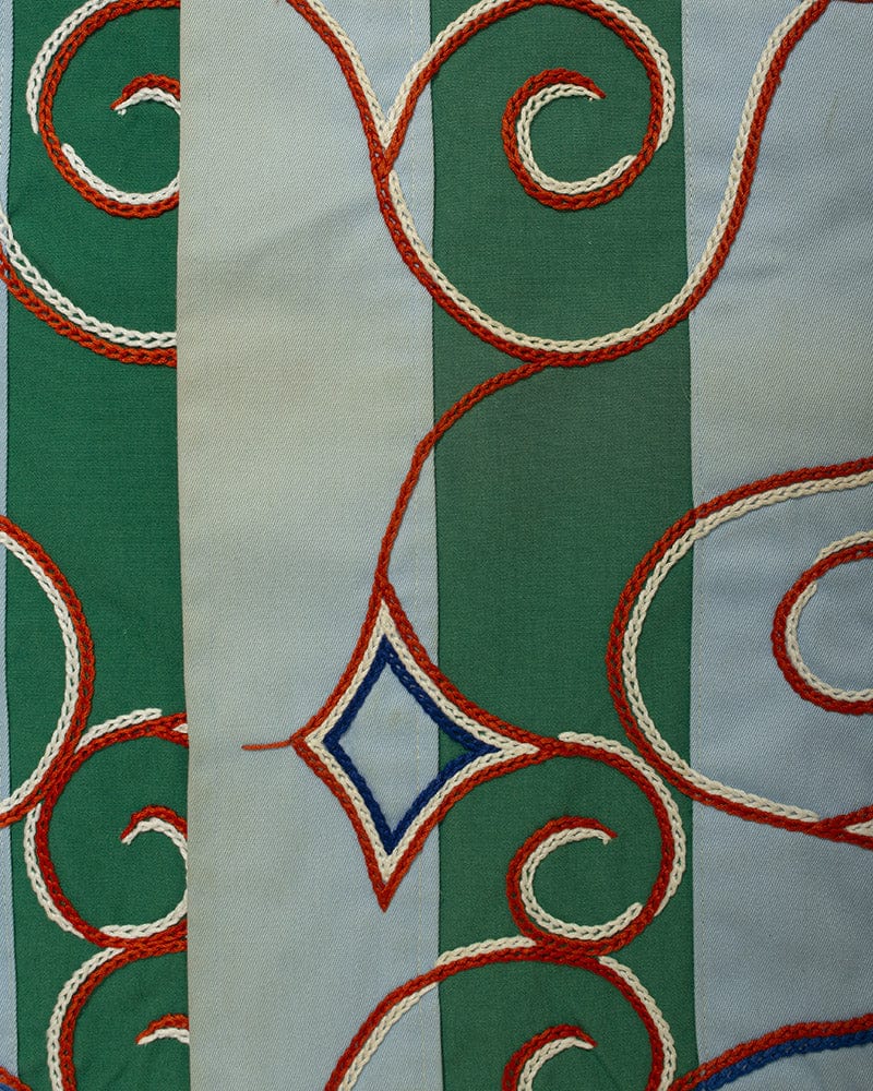 Vintage Ainu Robe, Long, Green – Kiriko Made