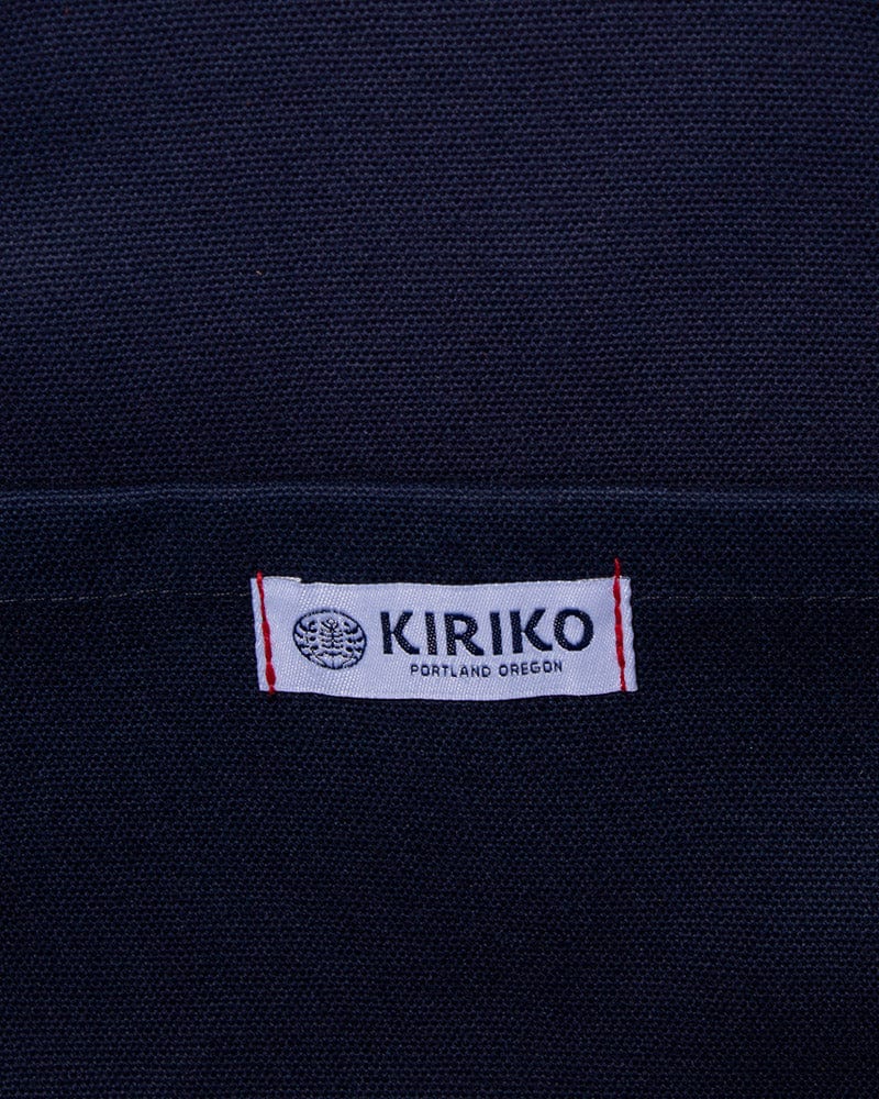 Kiriko Original Tote, Large, Canvas, Navy Logo – Kiriko Made