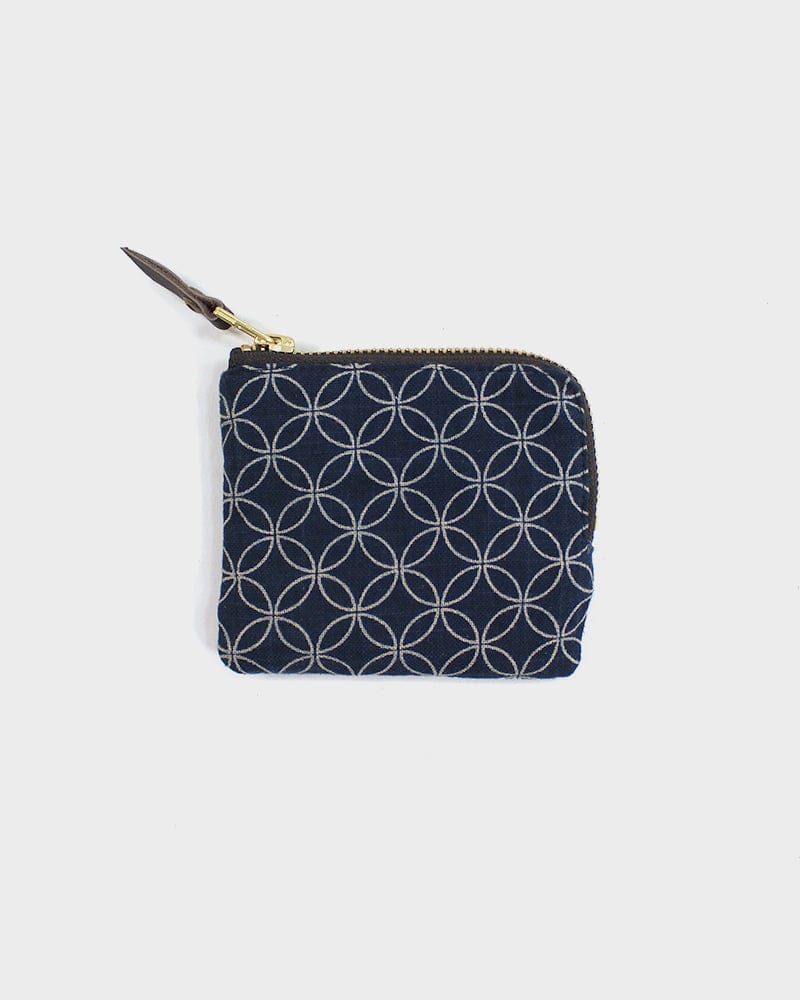 Kiriko Original, Zipper Wallet, Indigo Shippou – Kiriko Made