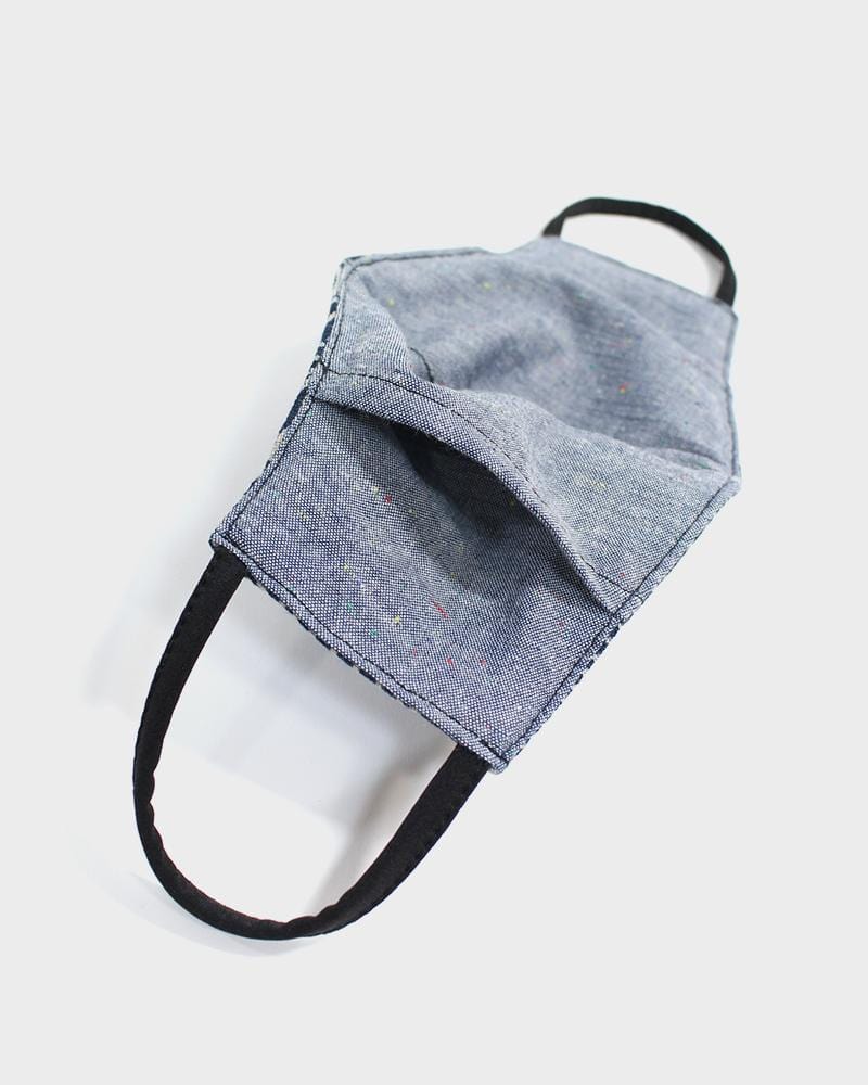 Kiriko Original Face Mask, Filter Pocket, Navy Chidori & Kanzemizumon ...