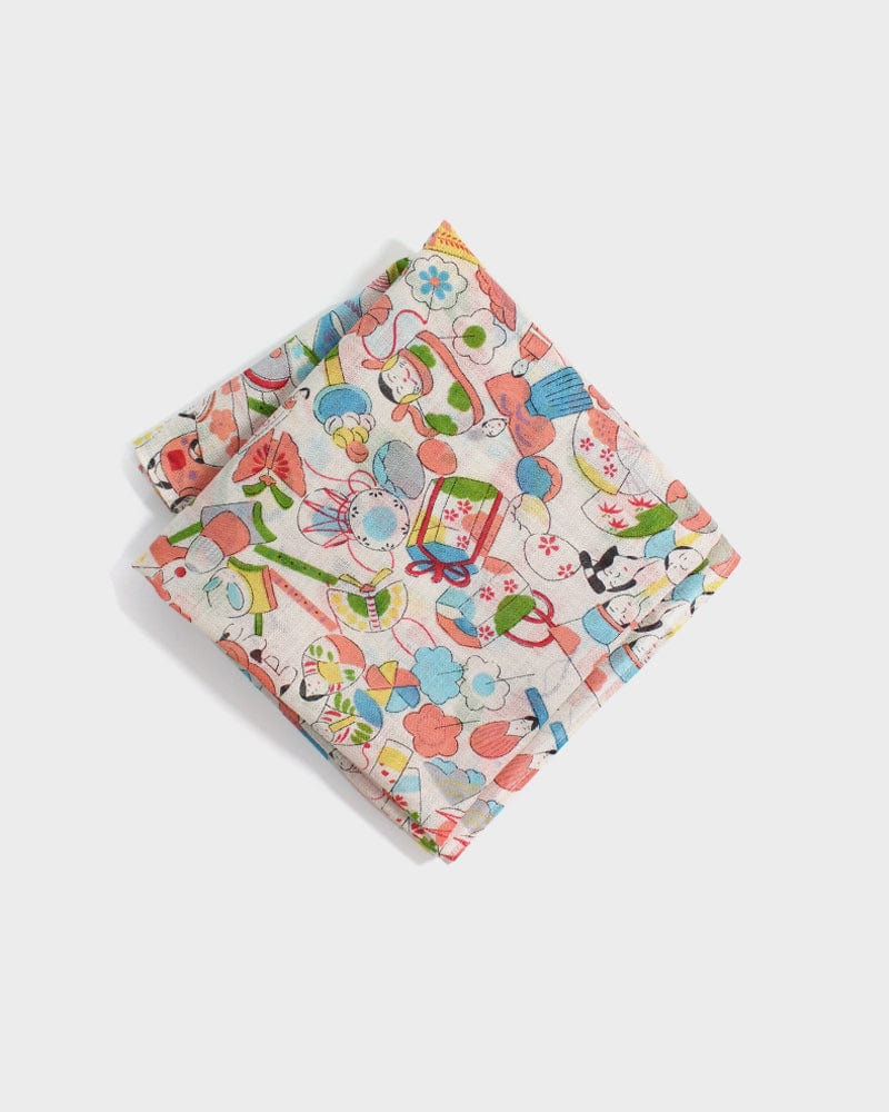 Japanese Handkerchief, Classic, Nostalgic Toys – Kiriko Made
