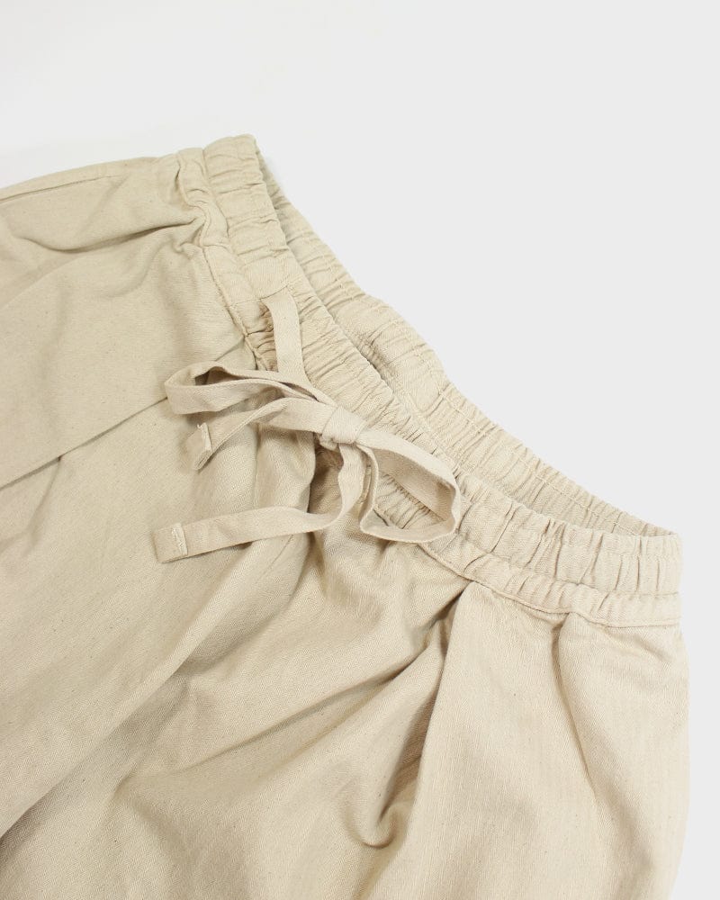 Prospective Flow Pants, Karusan, Natural – Kiriko Made