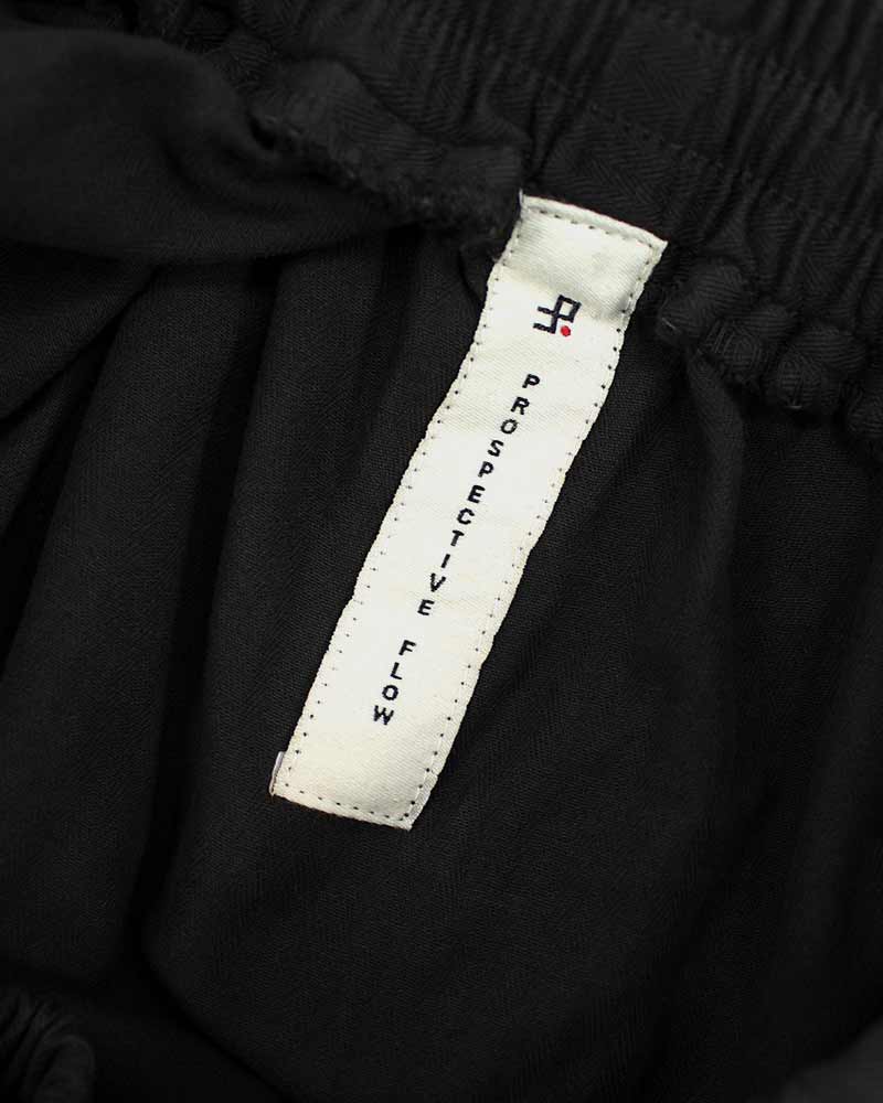 Prospective Flow Pants, Karusan, Black – Kiriko Made