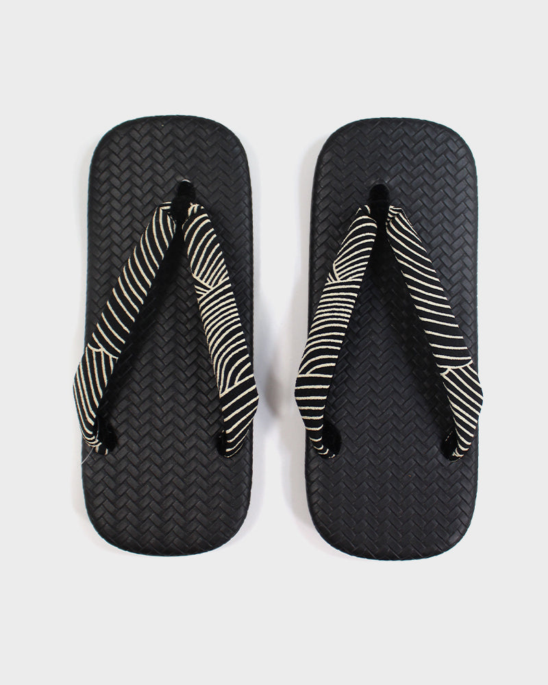 Setta Sandals With Black Nami – Kiriko Made