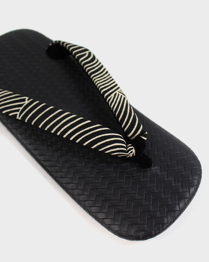 Setta Sandals With Black Nami – Kiriko Made