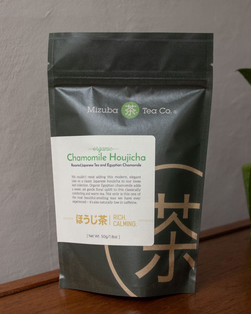 Mizuba Tea, Loose Leaf, Chamomile Hojicha – Kiriko Made